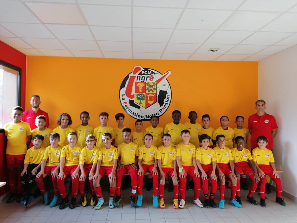 L'équipe U11.1 du FCM Ingré, club de football dans le 45