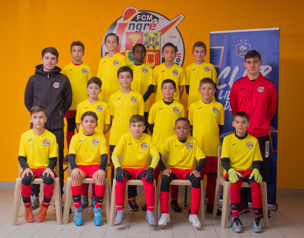 L'équipe U11.1 du FCM Ingré, club de football dans le 45
