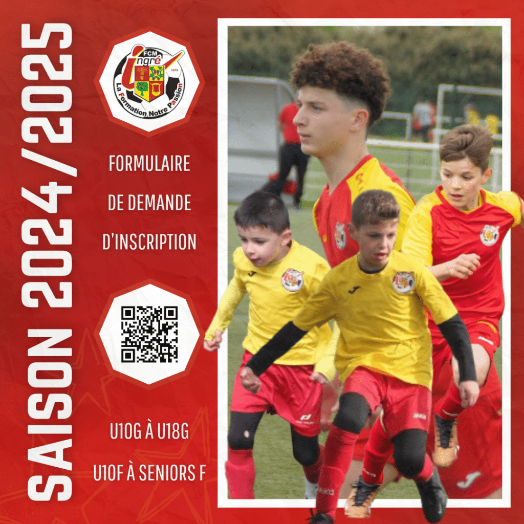 FCM Ingré - Club de football d'Ingré : la formation, notre passion